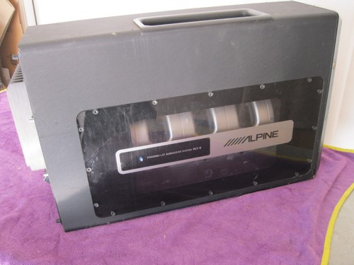 Alpine PLT-5 Powered LAT Subwoofer System | eBay