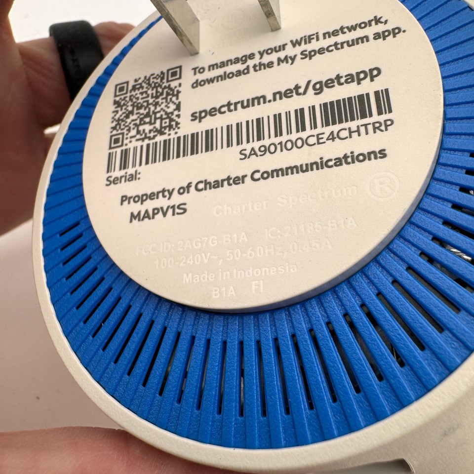 SPECTRUM WIFI POD MAPV1S-100-240V*50-60HZ,0.45A | eBay