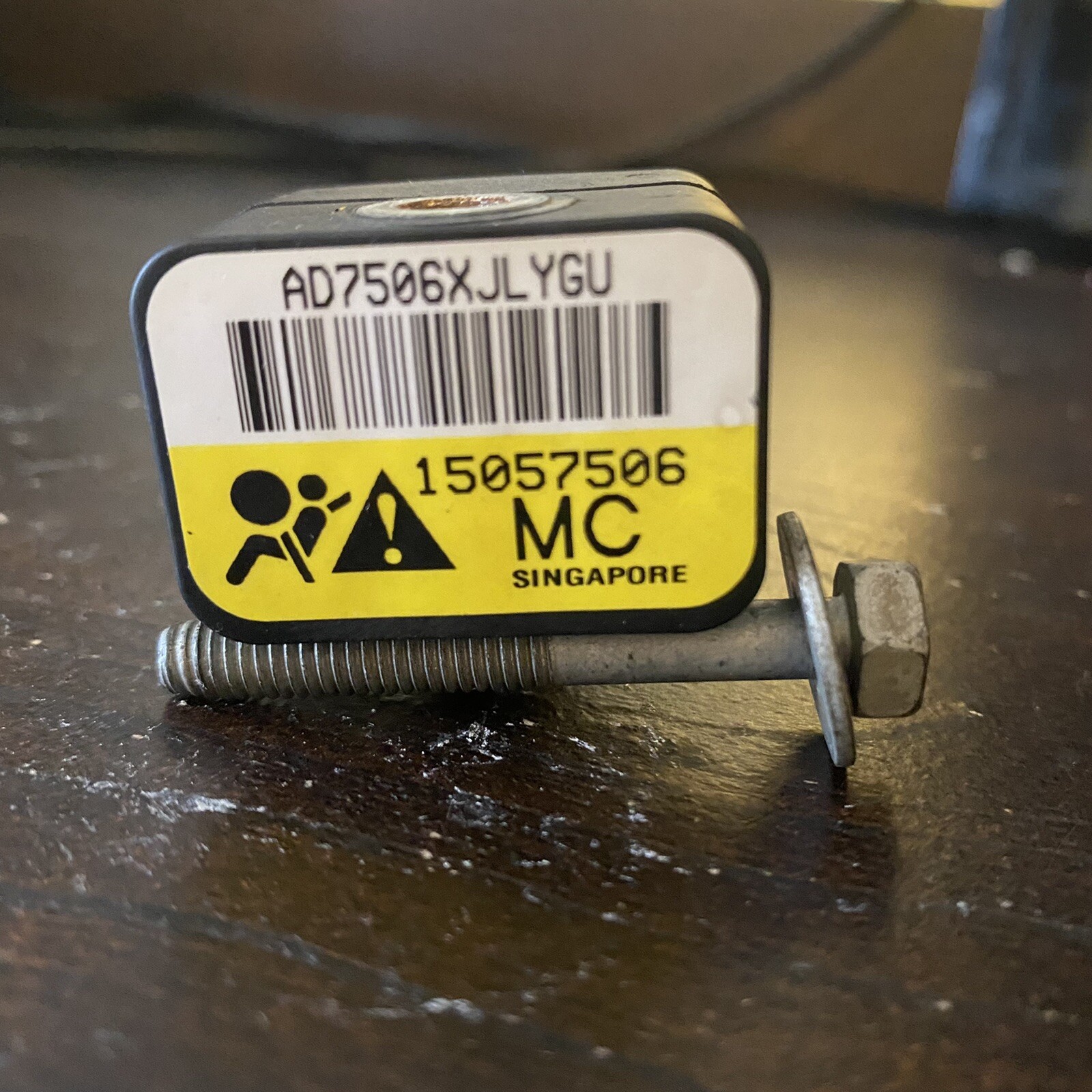 GM OEM Airbag Air Bag Srs-front Impact Sensor 15057506 for sale online ...