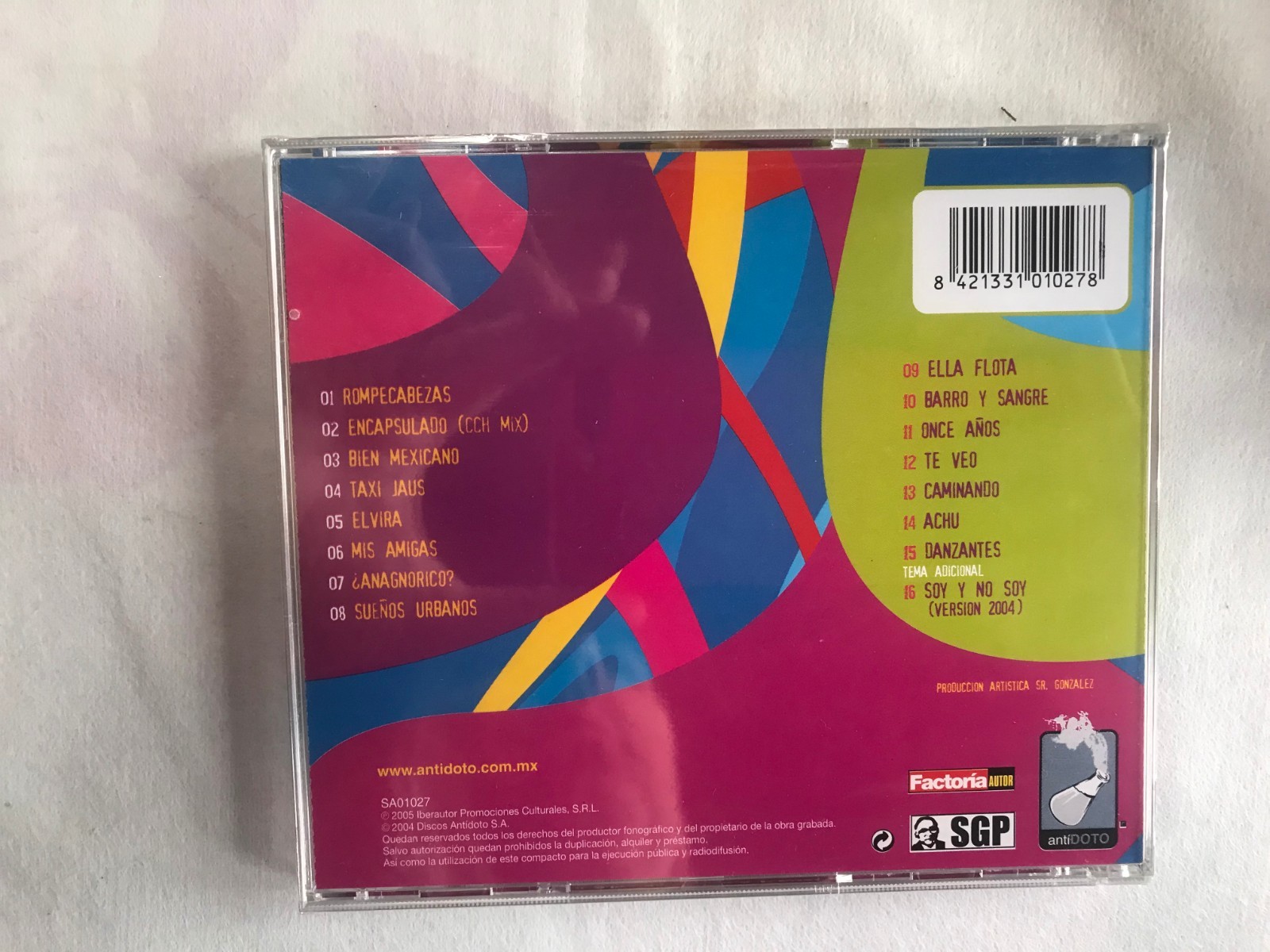 Sr Gonzalez Puzzles Cd New Sealed Mexico | eBay
