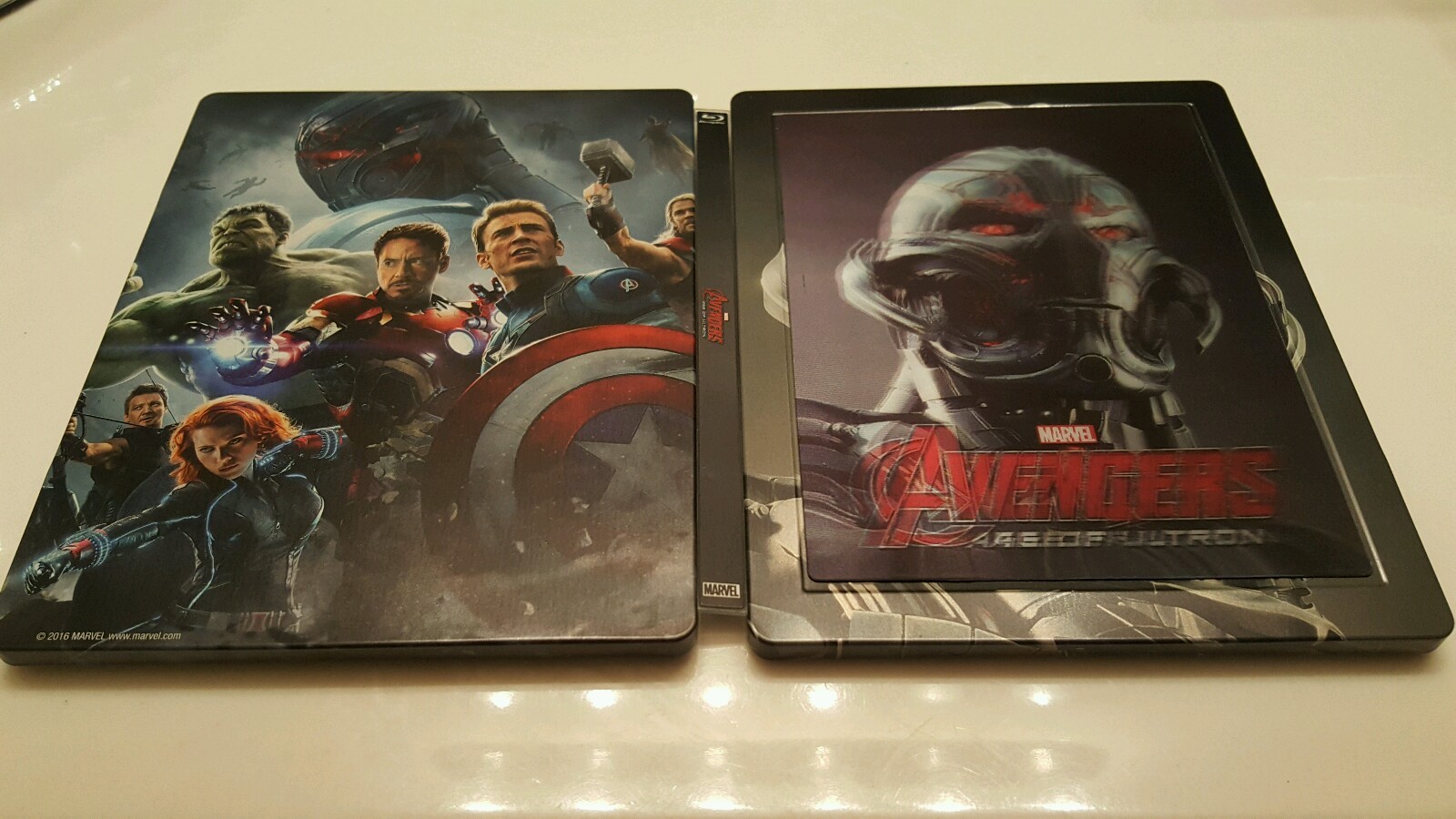 Marvel's Avengers Age of Ultron 3D STEELBOOK Lenticular Magnet (Blu-ray ...