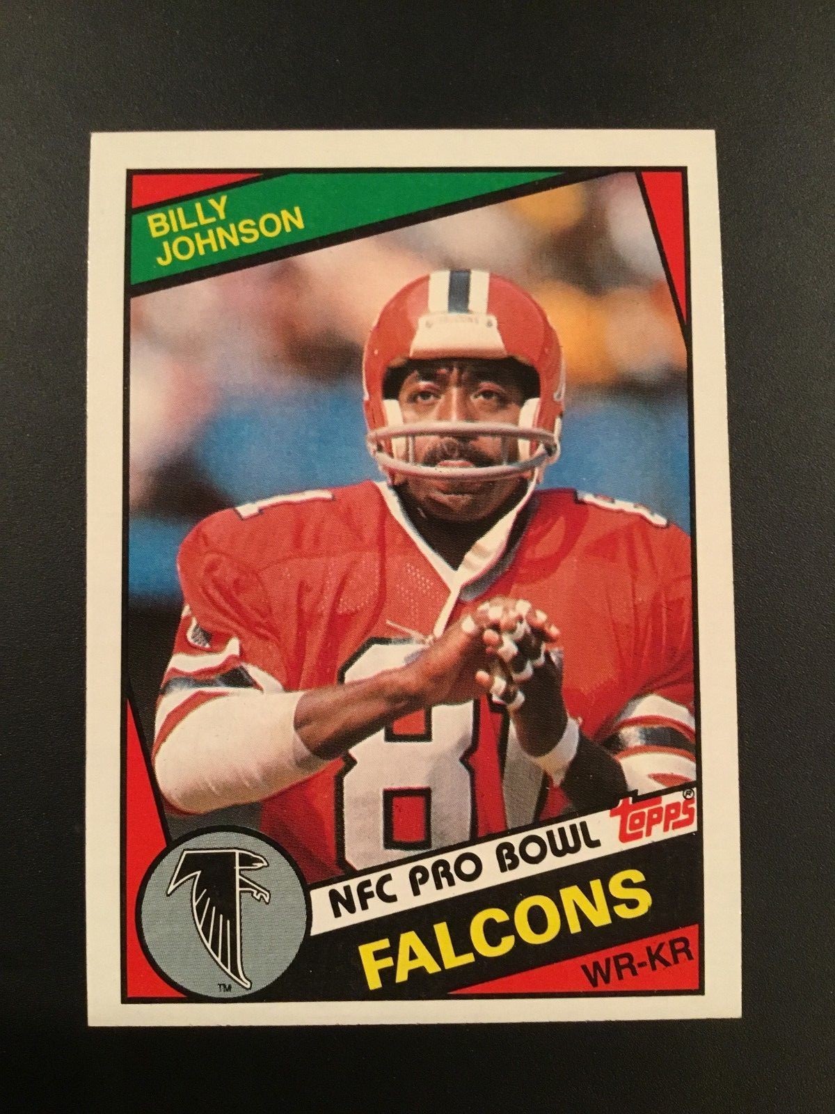 1984 Topps #215 BILLY JOHNSON NFC Pro Bowl Atlanta Falcons Qty Avail | eBay