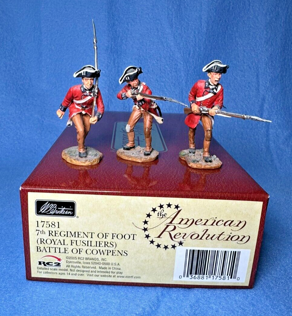 W. Britain 17581 7th Regiment of Foot Fusiliers, Cowpens, in original packaging | eBay