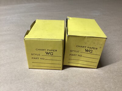 LOT OF 2 GULTON WG CHART PAPER #116H116*CO | eBay
