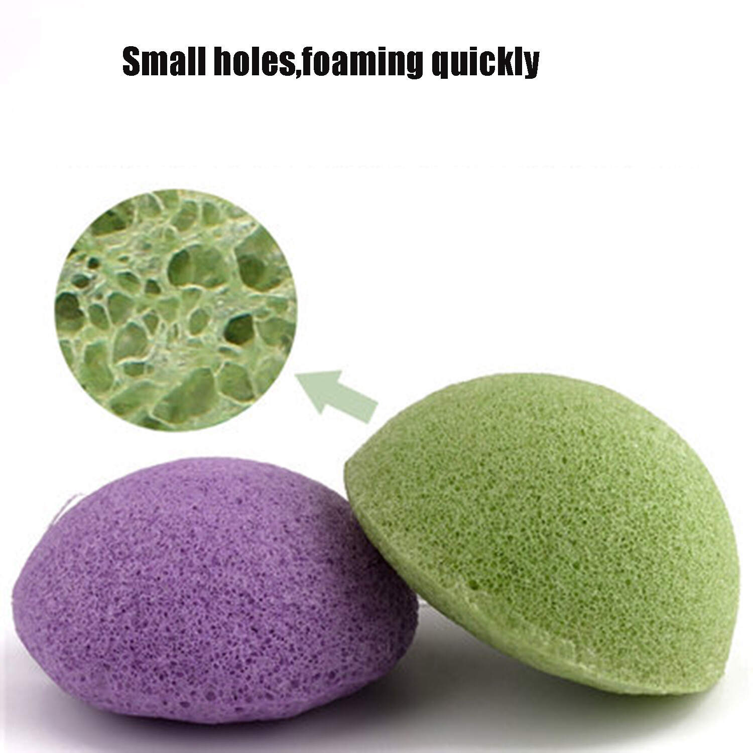 Sponge Face Wash Cleaning Sponge Facial Cleansing Exfoliator Face Wash ...