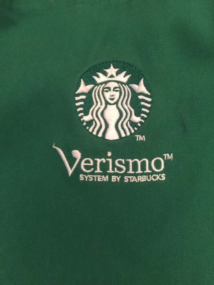 Starbucks New Logo Verismo Green Apron | eBay