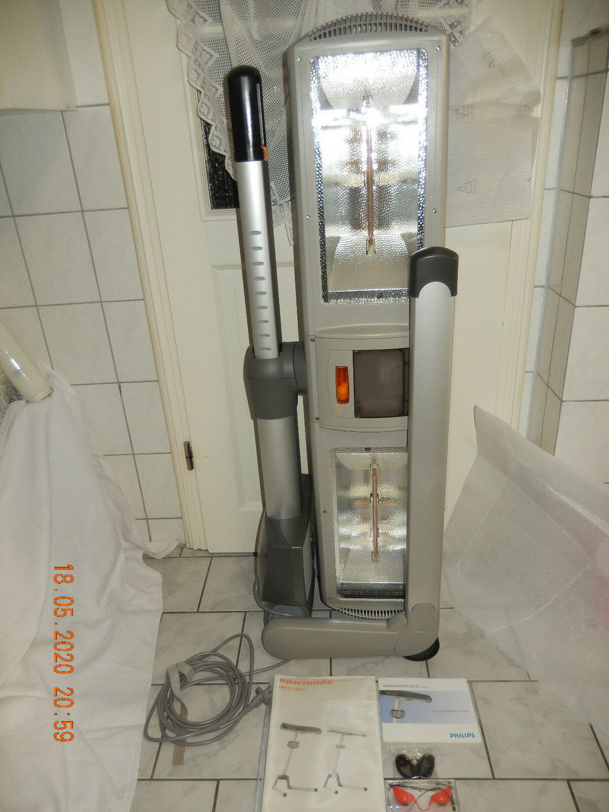 PHILIPS Innergize HB 935/01 Solarium mit Infrarotstrahlung,Duftfach ...