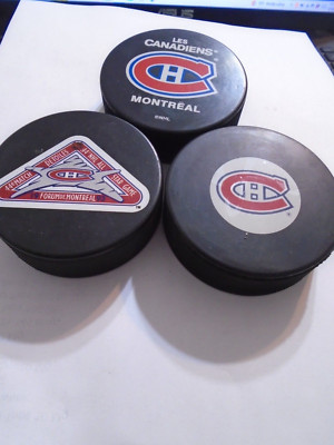 Montreal Canadians (3) Puck Lot 1993 All Star Game--Base----+ 1 | eBay
