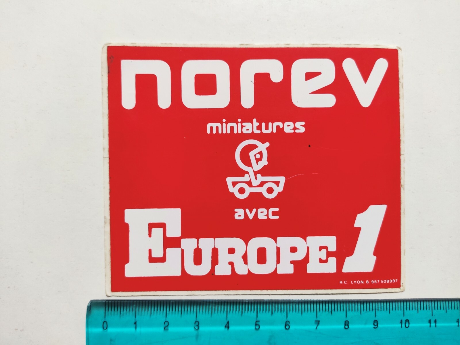 Adhesive Norey Miniatures Europe 1 Sticker Autocollant Aufkleber 80s ...