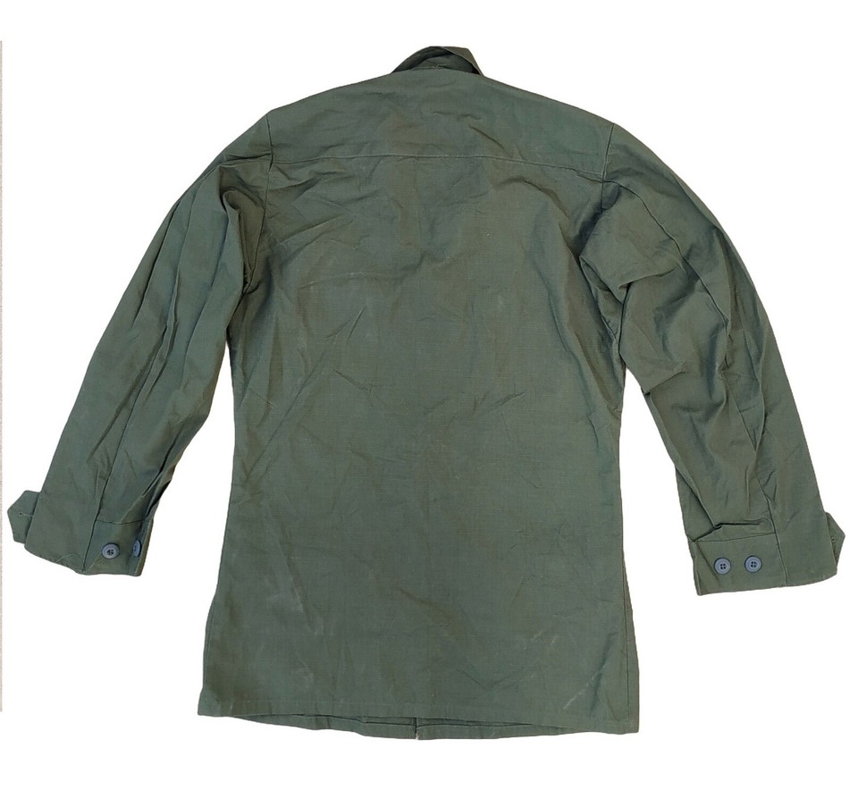 Mens US Rip Stop OG 107 Army Jacket Deadstock Coat Vietnam Combat ...
