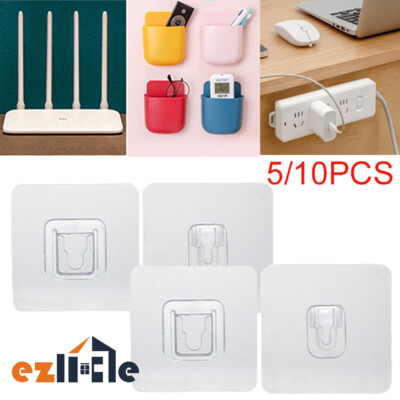 5/10x Wall-Mount Power Board Holder Socket PunchFree Plug Fixer Power ...