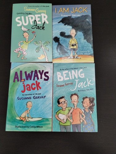 Lot Of 4 “I Am Jack” Paperback Books by Author Susanne Gervay | eBay