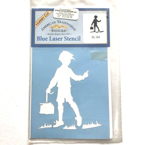 American Traditional Stencils Classics Dimensions & Blue Laser Stencils ...