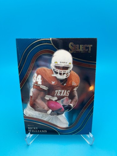 2022 Panini Select Draft Picks - Field Level Blue #185 Ricky Williams ...
