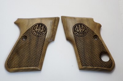 CUSTOM HAND MADE WALNUT *CHECKERED* BERETTA 950 950B 950BS JETFIRE W ...