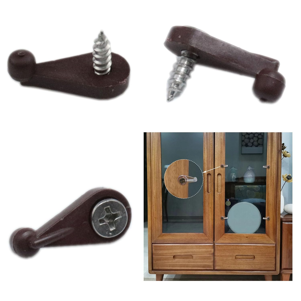 Glass Retainer Clips Brown Glass Panel Clips Screen Retainer Clips ...