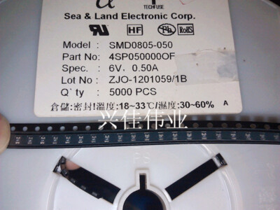 100Pcs NEW 0805 MSMD0805-050 0.5A 6V 500MA | eBay