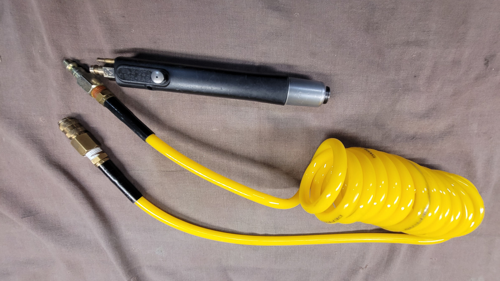 Deprag Minimat Ultra Pneumatic Air Drill - 346-518U & air hose +2 more ...