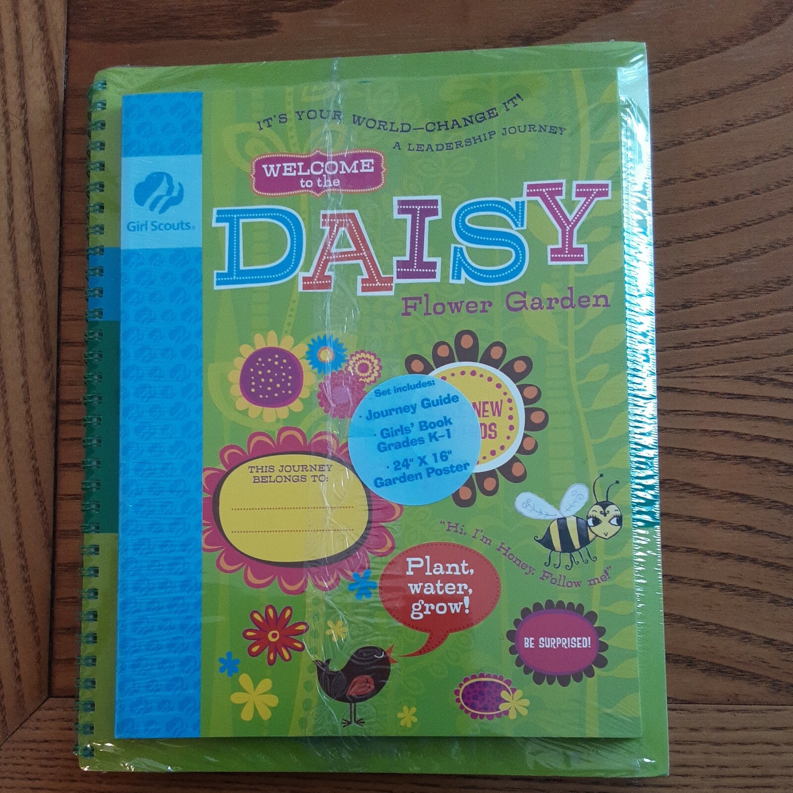 Girl Scouts Daisy Flower Garden Set:Journey Guide/Girl's Book/ Garden ...