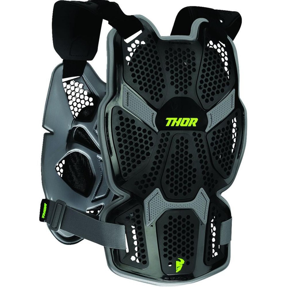 Thor Sentinel Pro Guard Moto Motorcycle Motorbike Chest Protector Black ...