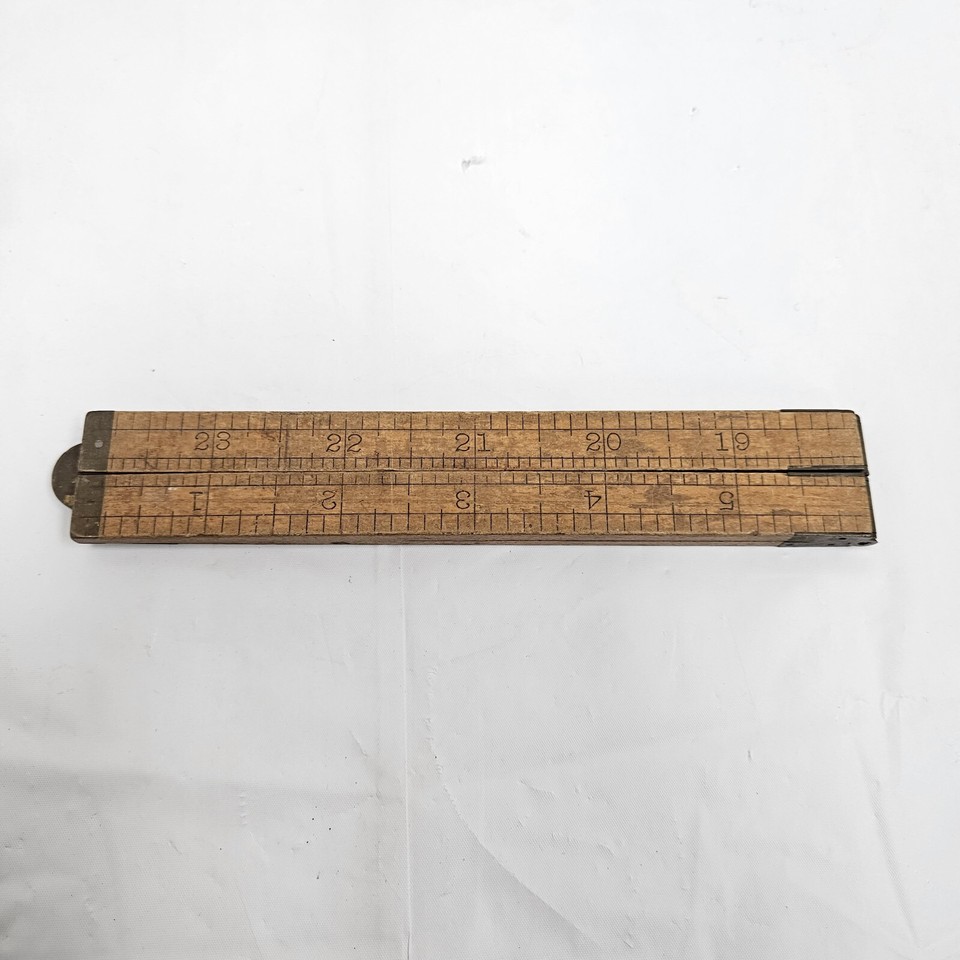 Rare Antique Stanley No. 63 Boxwood Rule Folding | eBay