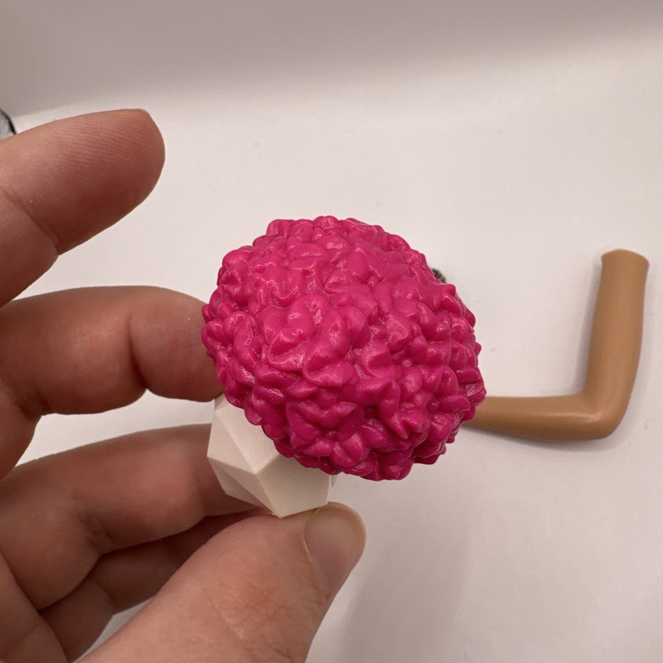 Barbie doll pot potted flowers plant accessory DREAM HOUSE decor ...