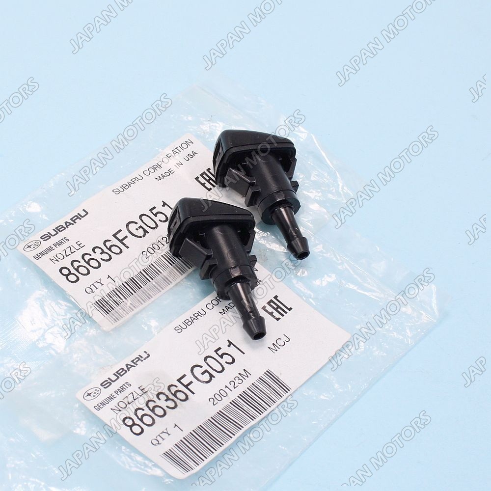 x2 86636FG051 Genuine SUBARU IMPREZA WRX STI Windshield Wiper Washer ...