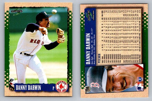 Danny Darwin Pitcher Boston Red Sox Score 1995 Card 208 Trading ...