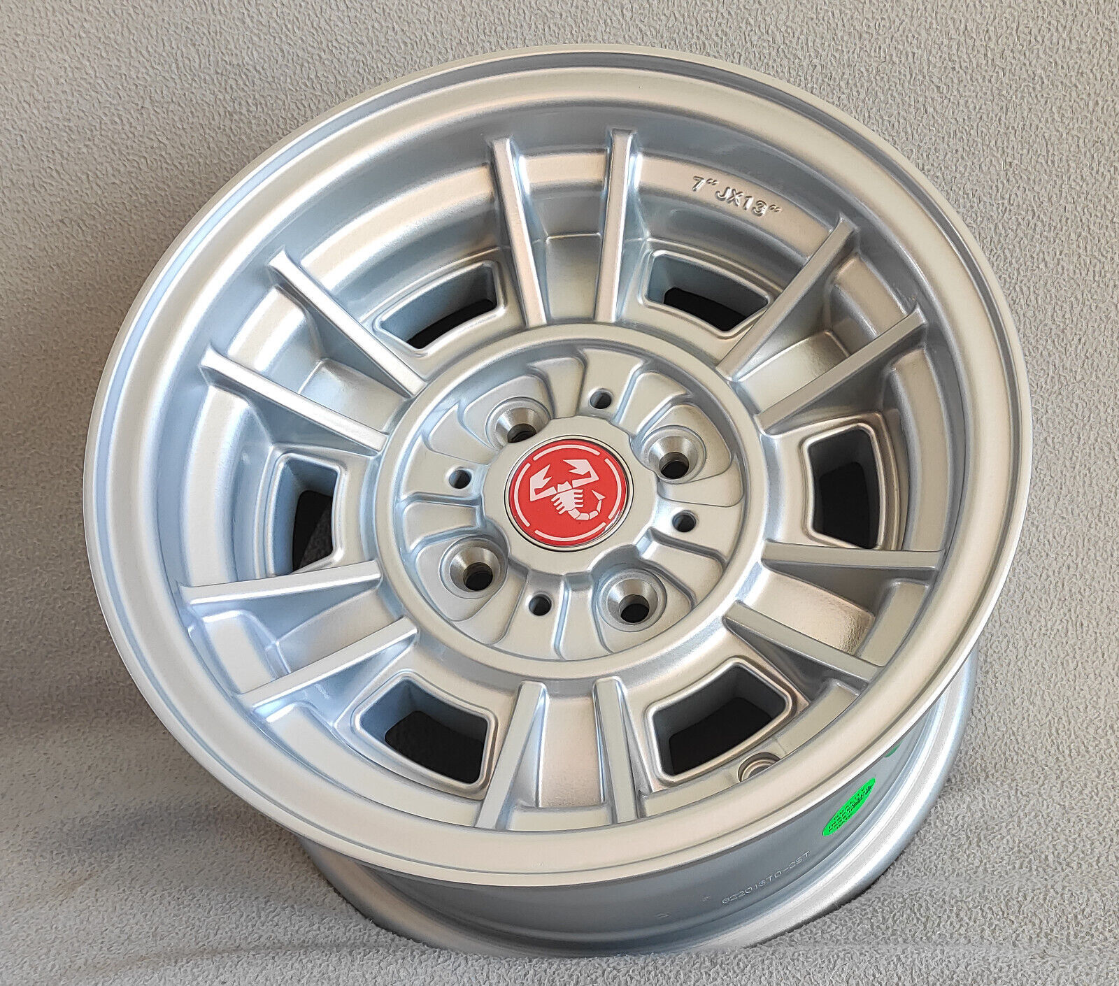 13 jantes alliage pour Fiat 7x13 4x98 Cromodora CD66 Abarth 124 125 127 ...