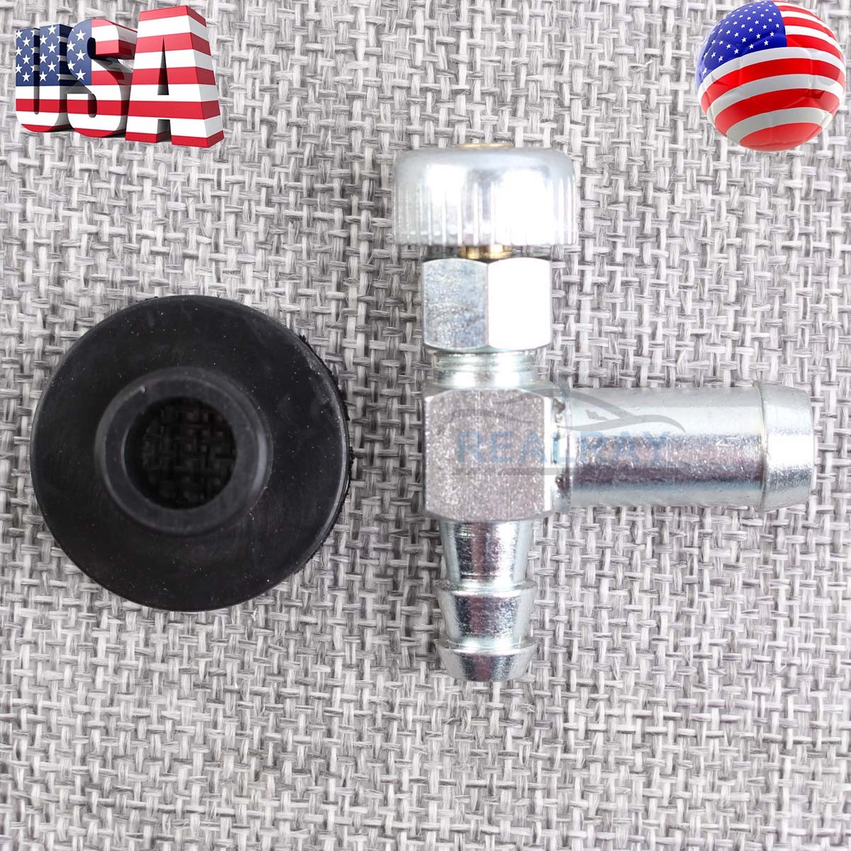 New Fuel Tank Shutoff Valve & Rubber Bushing for Toro Wheel Horse ...