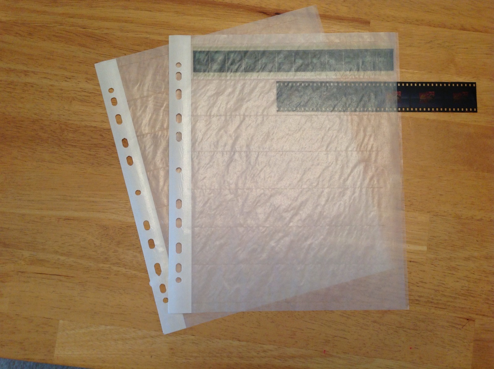 translucent 35mm negative storage pages in packs of 25 | eBay