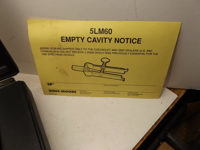 Kent Moore 5lm60 Hm-290 Manual Transmission 1991 Update Service Kit for ...