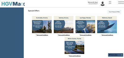 Hilton Grand Vacation (HGV Max US Collection Biennial) Timeshare Points ...