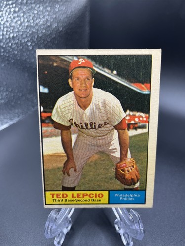 1961 Topps Set-Break #234 Ted Lepcio - Philadelphia Phillies - Lot642 ...