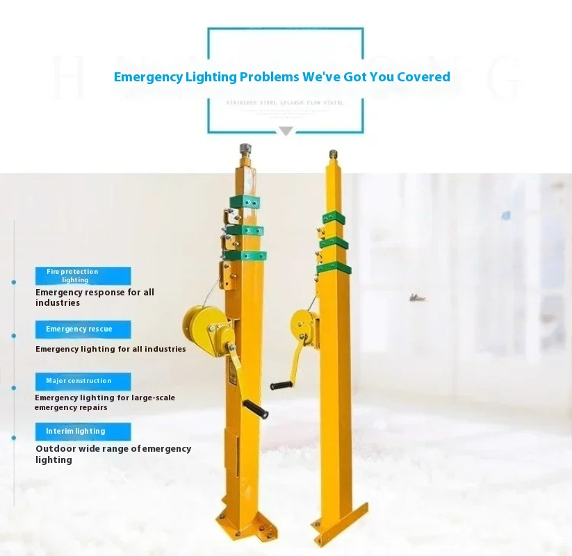 Portable Hand Lift Telescopic Pole Mobile Electric Hydraulic Pole Masts ...