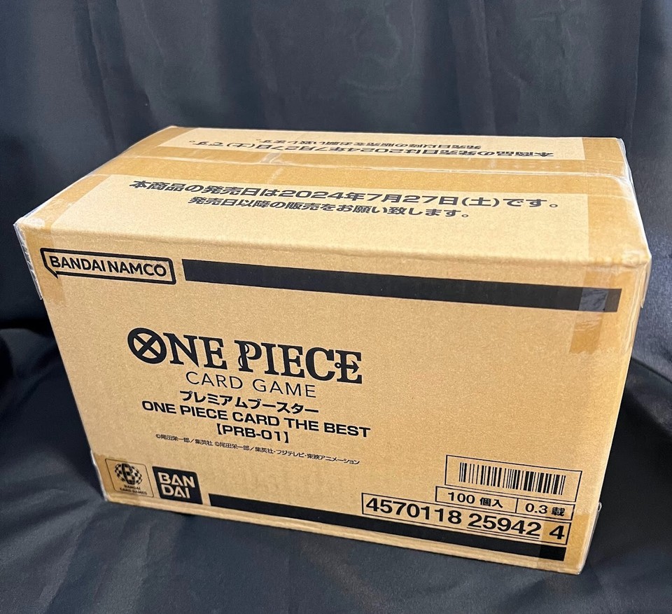[Sealed] ONE PIECE CARD THE BEST Premium Booster Case (10 Box) PRB-01 ...