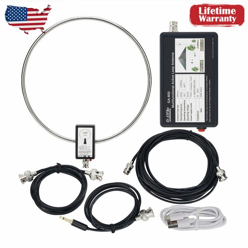 GA-800 Active Loop Antenna Shortwave Antenna 10KHz-159MHz Antenna for ...