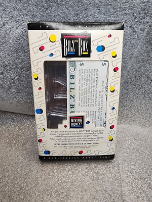 Bilz Cosmic Pinball Money Gift Box Game Checks & Certificates Great ...