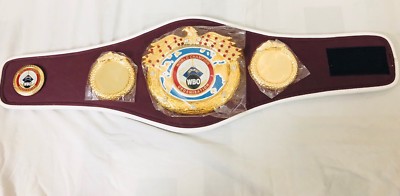 New WBO Championship Replica Boxing Belt, Adult Size, Synthetic Leather ...
