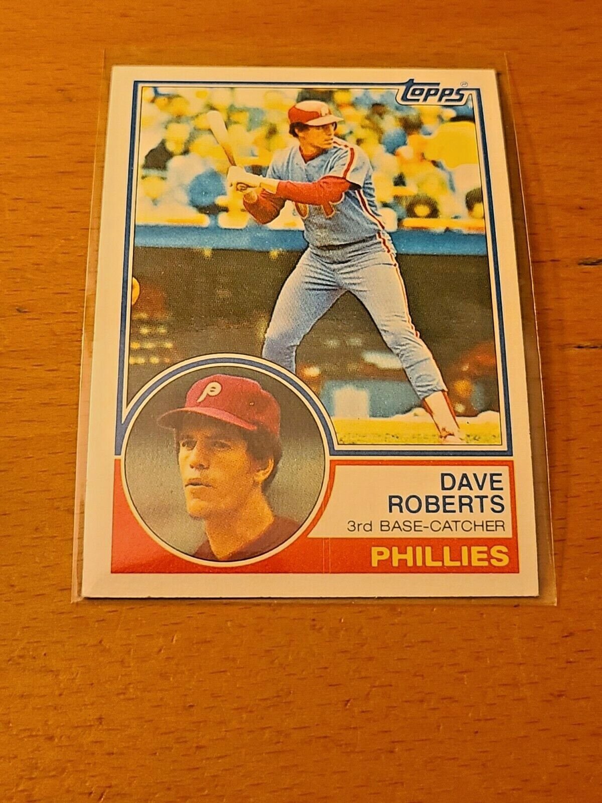 PHILLIES DAVE ROBERTS 1983 TOPPS #148 | eBay