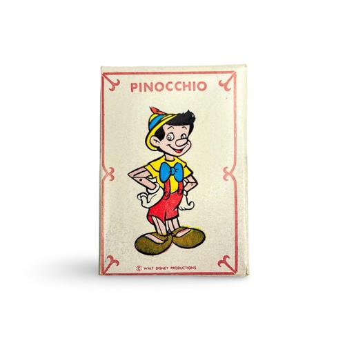 Vintage Rare Walt Disney Productions Pinocchio Playing Card Game | eBay