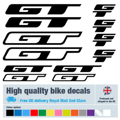 Decals, Stickers - Gt Bike Sticker - Nelo's Cycles