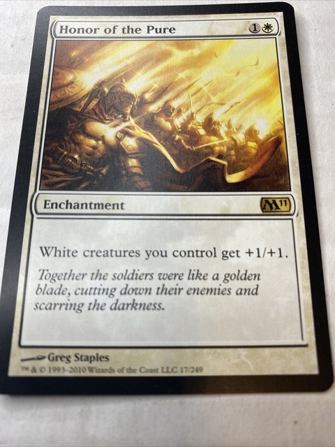 MTG Honor of the Pure Magic 2011 17/249 Regular Rare for sale online | eBay