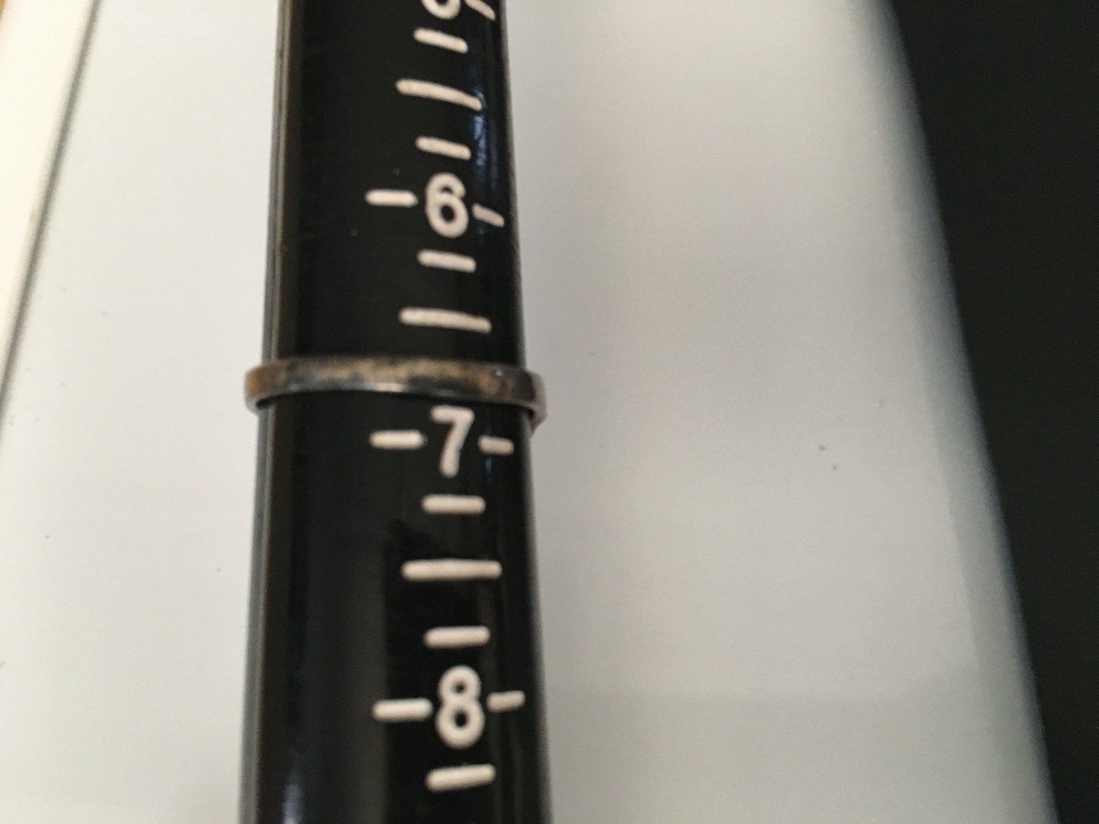 Vtg Ring MARKED CW 925 STERLING SILVER Size 6.5 Marcasite Band Jewelry ...