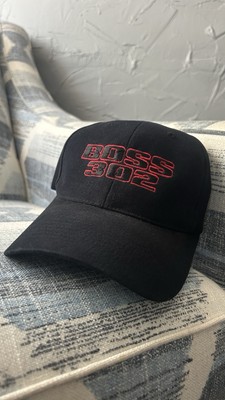 Ford Mustang Boss 302 Hat Black / Red Cap (Licensed) New Without Tags ...