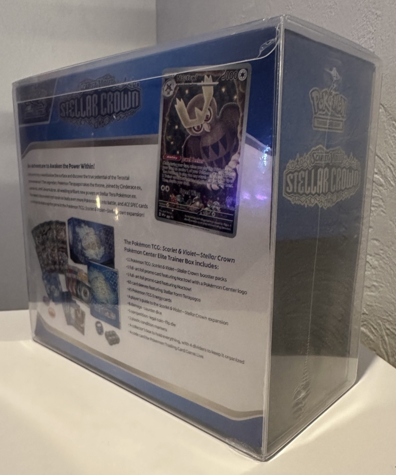 Pokemon Stellar Crown Pokemon Center Exclusive ETB Elite Trainer Box ...