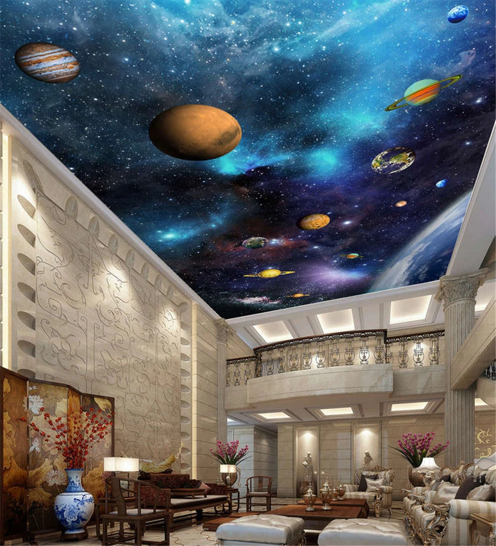 Paint Star Ceiling Mural | Shelly Lighting