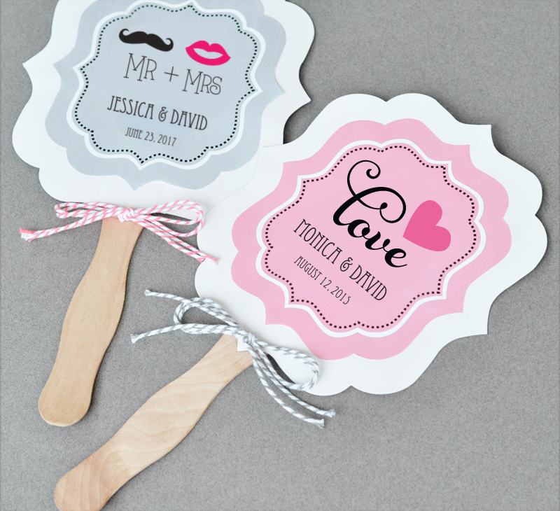 Personalized Paddle Hand Fans Themed 50+ Designs! Birthday Wedding ...