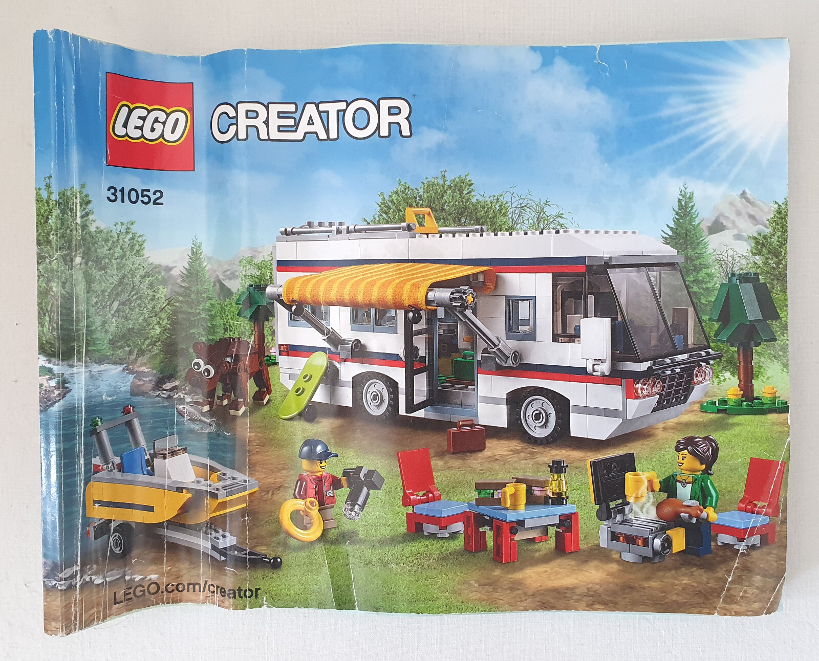 Game Play Lego Creator 2016 Set 31052 Camper Vacanze Vacation Getaways ...