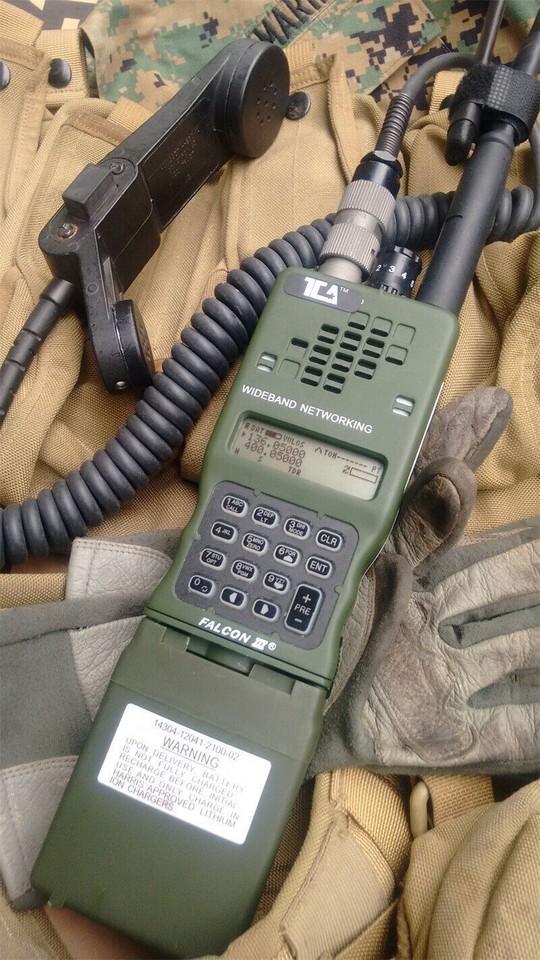 TCA PRC-152A Military Aluminum Shell Radio Aluminum Body Multiband US ...